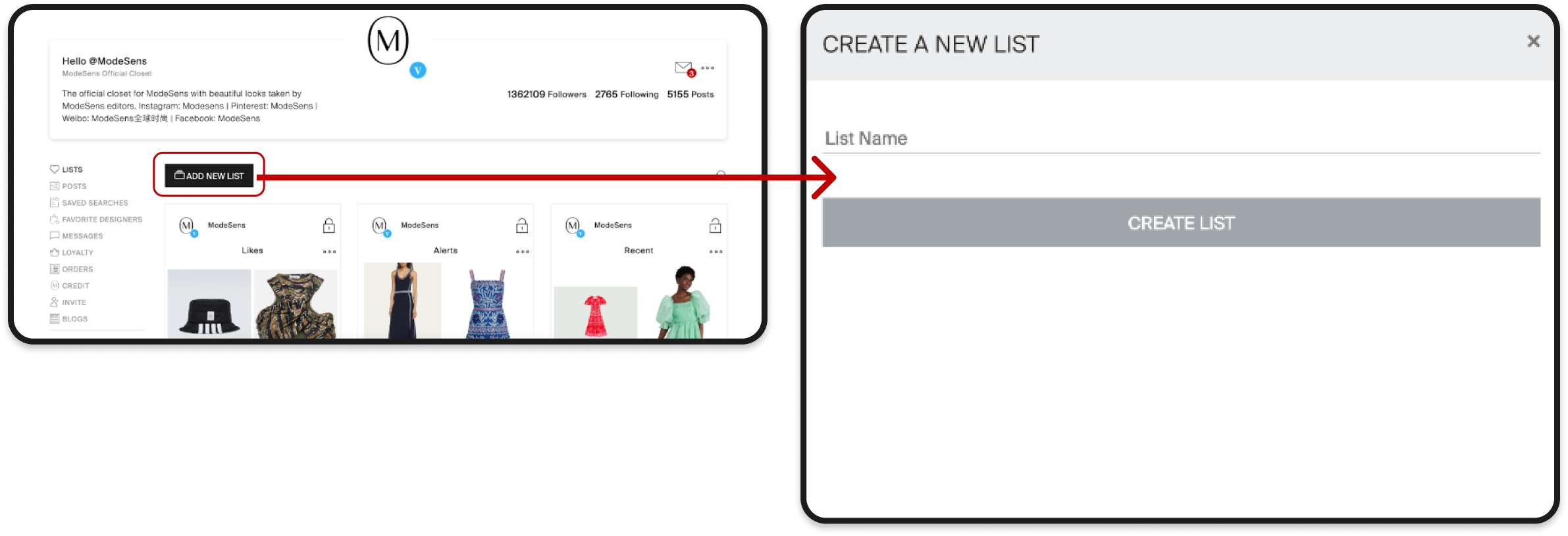 Your Smart Personal Shopper | ModeSens